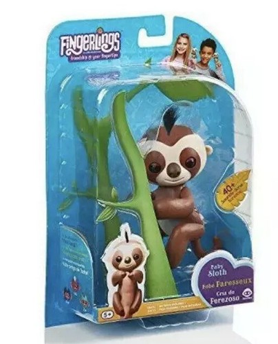 Fingerlings Sloth Kingsley Finger Pet Baby Fingerling Monkey Store ...