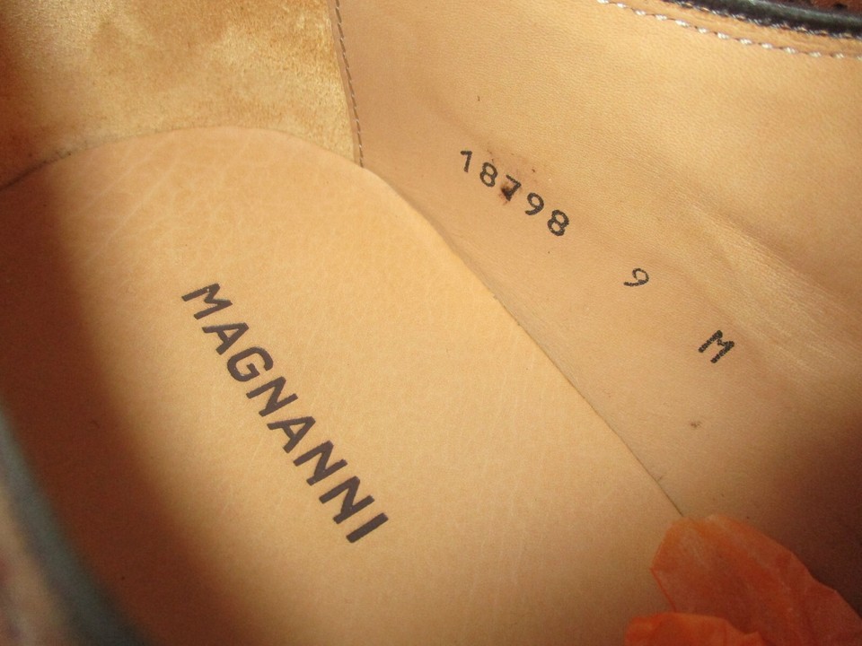 Magnanni Tormo Cognac Lace Up size 9 US (18798) 1946 | eBay