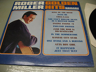 ROGER MILLER GOLDEN HITS SMASH RECORDS MONO VINTAGE ORIGINAL | eBay