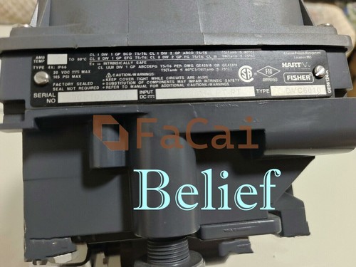 1PCS Fisher DVC6010 Valve positioner dual action NEW | eBay