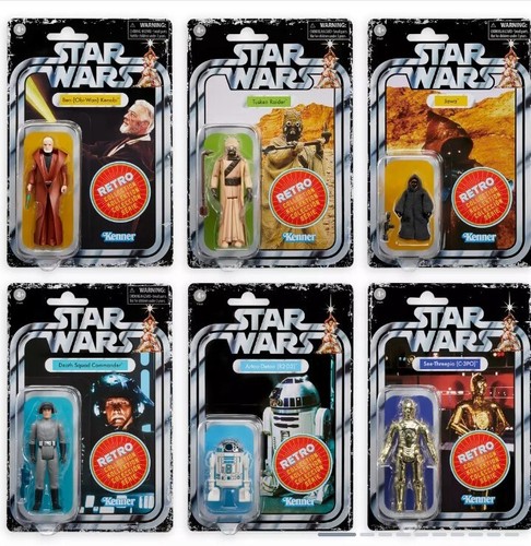 Hasbro Star Wars Retro Collection A New Hope Collectible Figures ...
