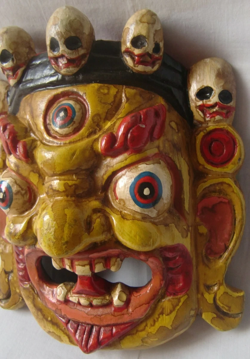 Demon Head Statue