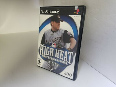 HIGH HEAT 2004 MLB Playstation 2 PS2 Complete & Tested NTSC US/CAN V3 ...