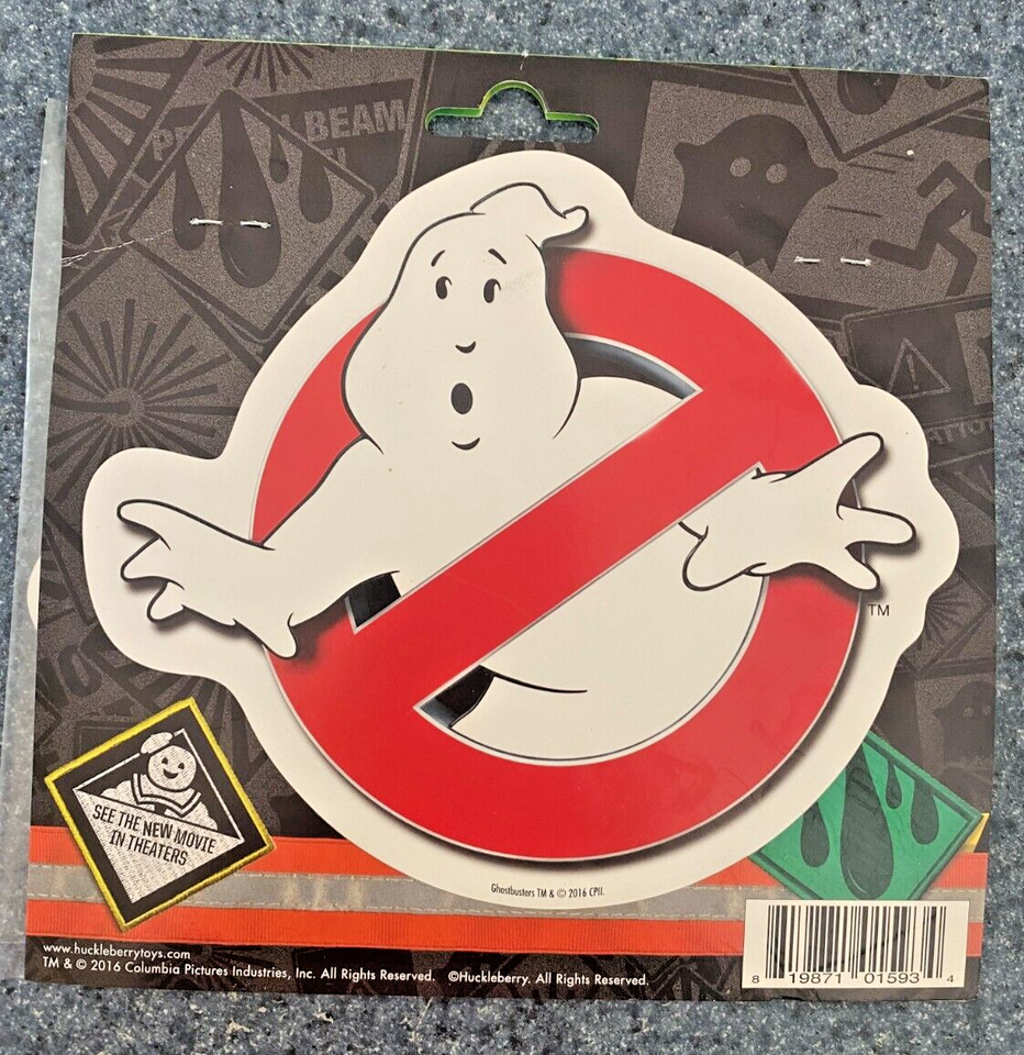 Vintage Ghostbusters sticker logo skate cell laptop bumper vinyl decal ...