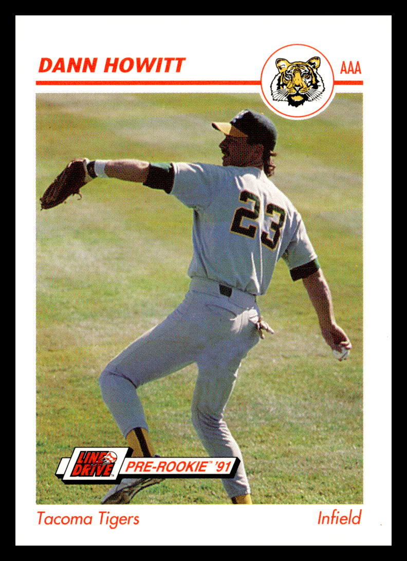 1991 Line Drive AAA #538 Dann Howitt Tacoma Tigers Baseball Card | eBay