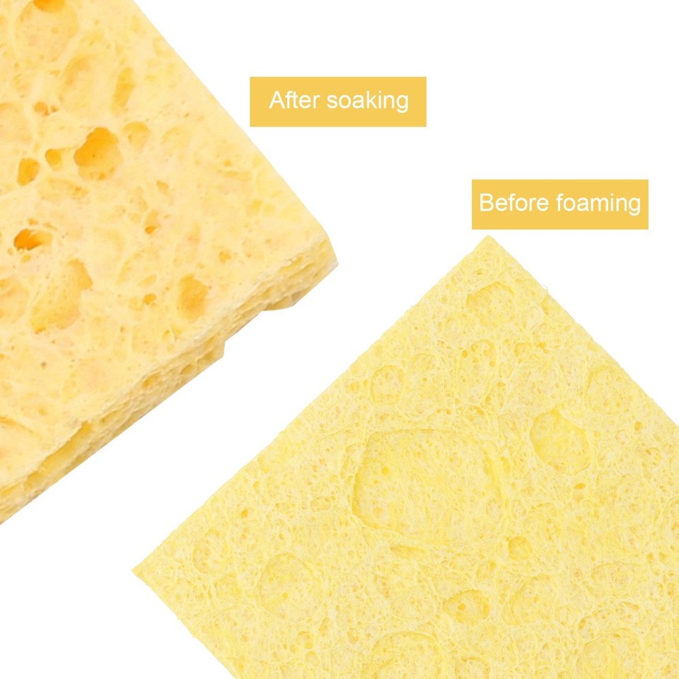 30 Pcs Soldering Iron Sponge Dad Large Heavy Duty Sponges for Cleaning ...