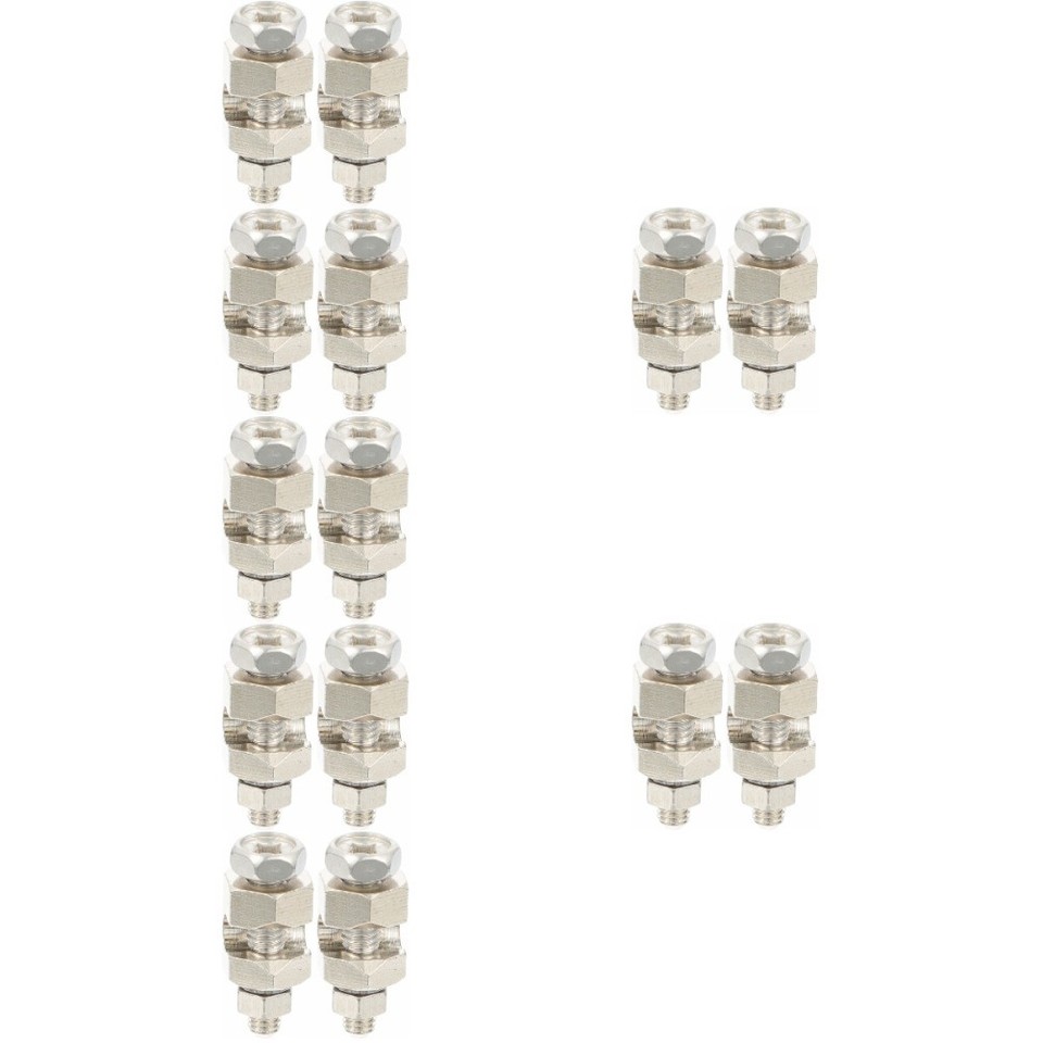 14 pcs Solar Panel Grounding Lug Anti- Module Wire Management Clip ...