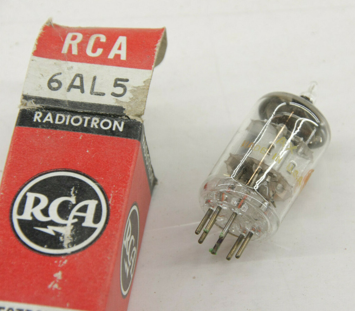 RCA - 6AL5 - Radiotron Vacuum/Radio Tube - Old Stock - L08R | eBay