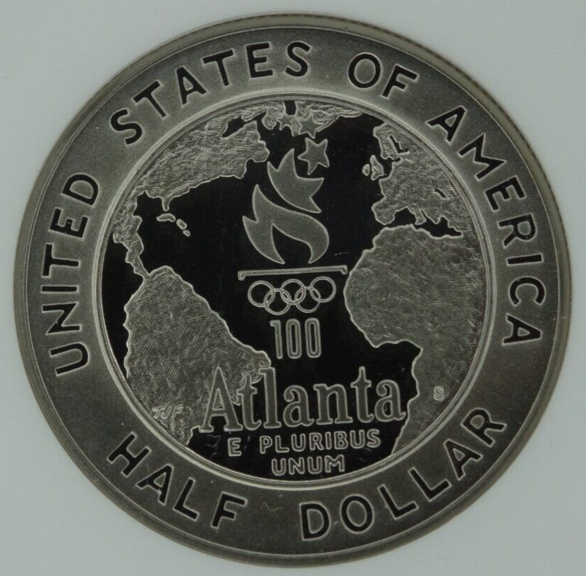 1995-S Olympic Baseball Proof Half Dollar NGC PF 70 Ultra Cameo ...