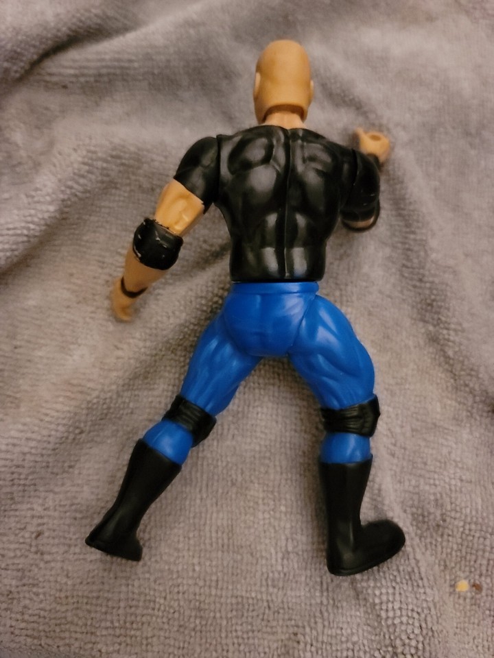 WWF JAKKS BCA STONE COLD STEVE AUSTIN STOMP Series 1 Wrestling Action ...