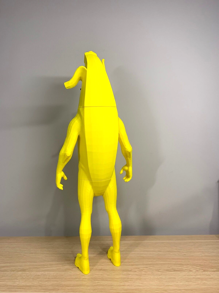 Giant Fortnite Banana Peely Figure 3D Printed PLA+ Novelty Collectable ...