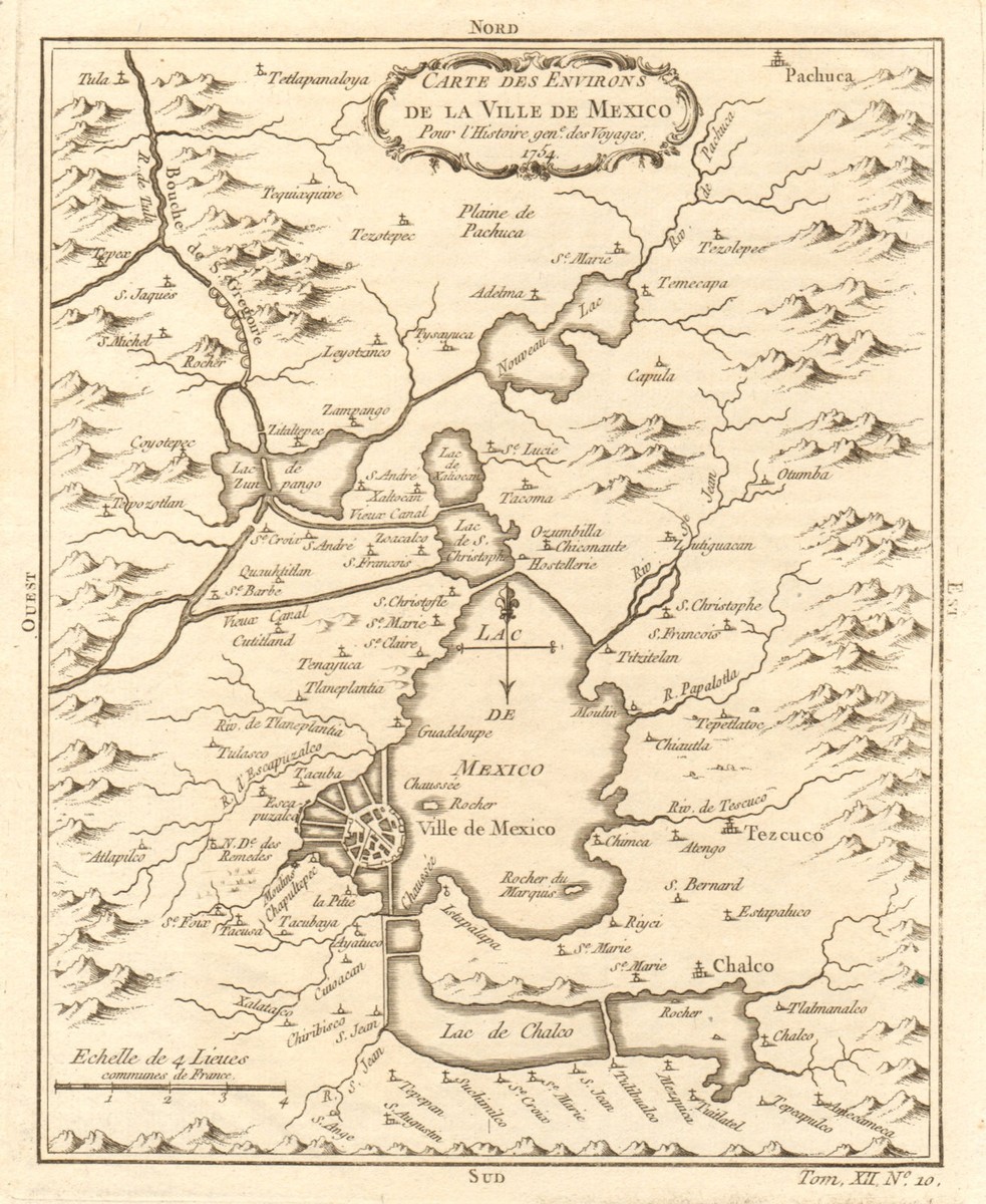 Lake Texcoco Map A Geographic Sketch Of The Historic Lakes