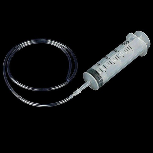 Large Capacity Syringe Reusable Pump Oil Measuring with 1M Clear Tube ...
