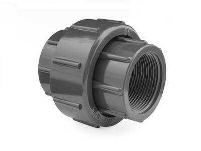 1 1/2" Plain Socket : Female BSP PVC Union | eBay UK