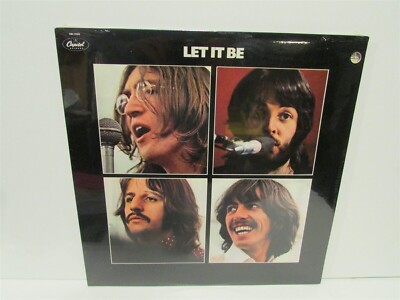 THE BEATLES Let It Be 1988 VINYL LP Capitol SW 11922 7 New SEALED ...