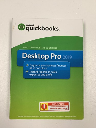 Intuit QuickBooks Desktop Pro 2019 - Small Business Accounting - NEW ...