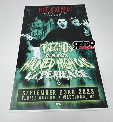 Twiztid - Haunted High-ons In Person Poster 11x17” 2023 Comic Book ...