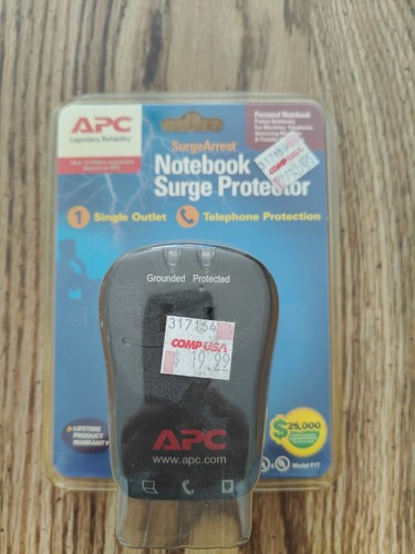Brand New APC SurgeArrest Notebook Surge Protector P1T 540 Joules | eBay