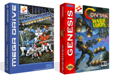 - Probotector Contra Game Box Case + Cover Art Work Only | eBay