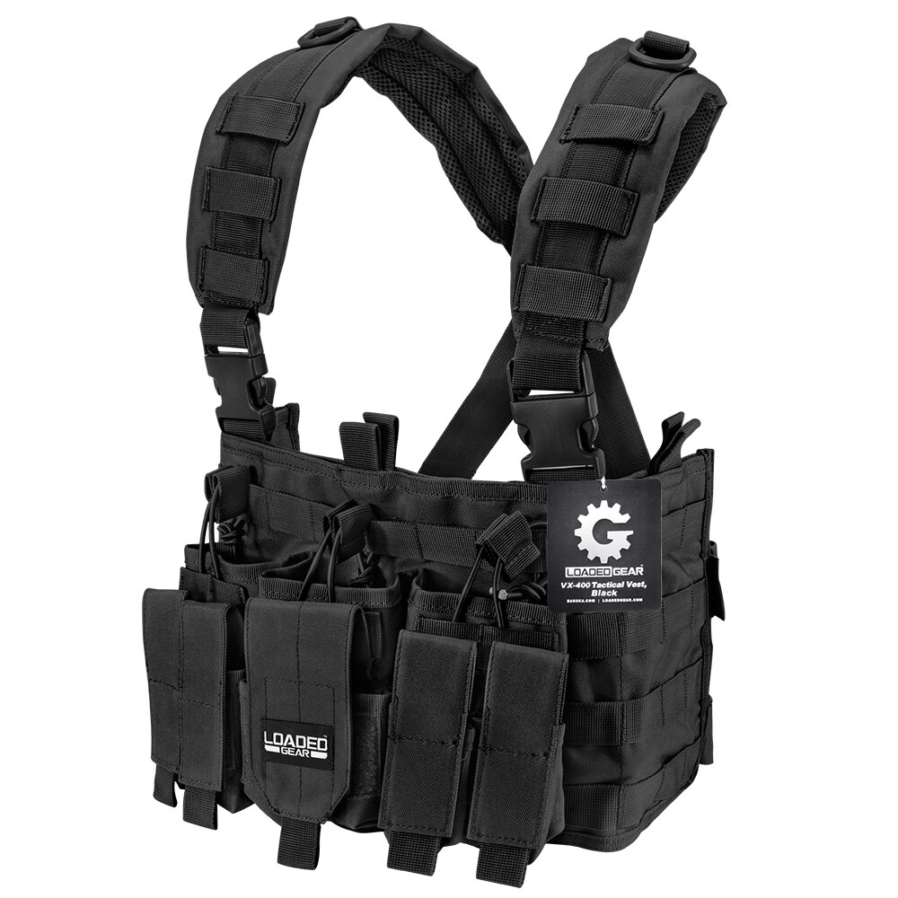 Barska Chest Rig Vest Law Enforcement Vest Breathable Training Vest ...