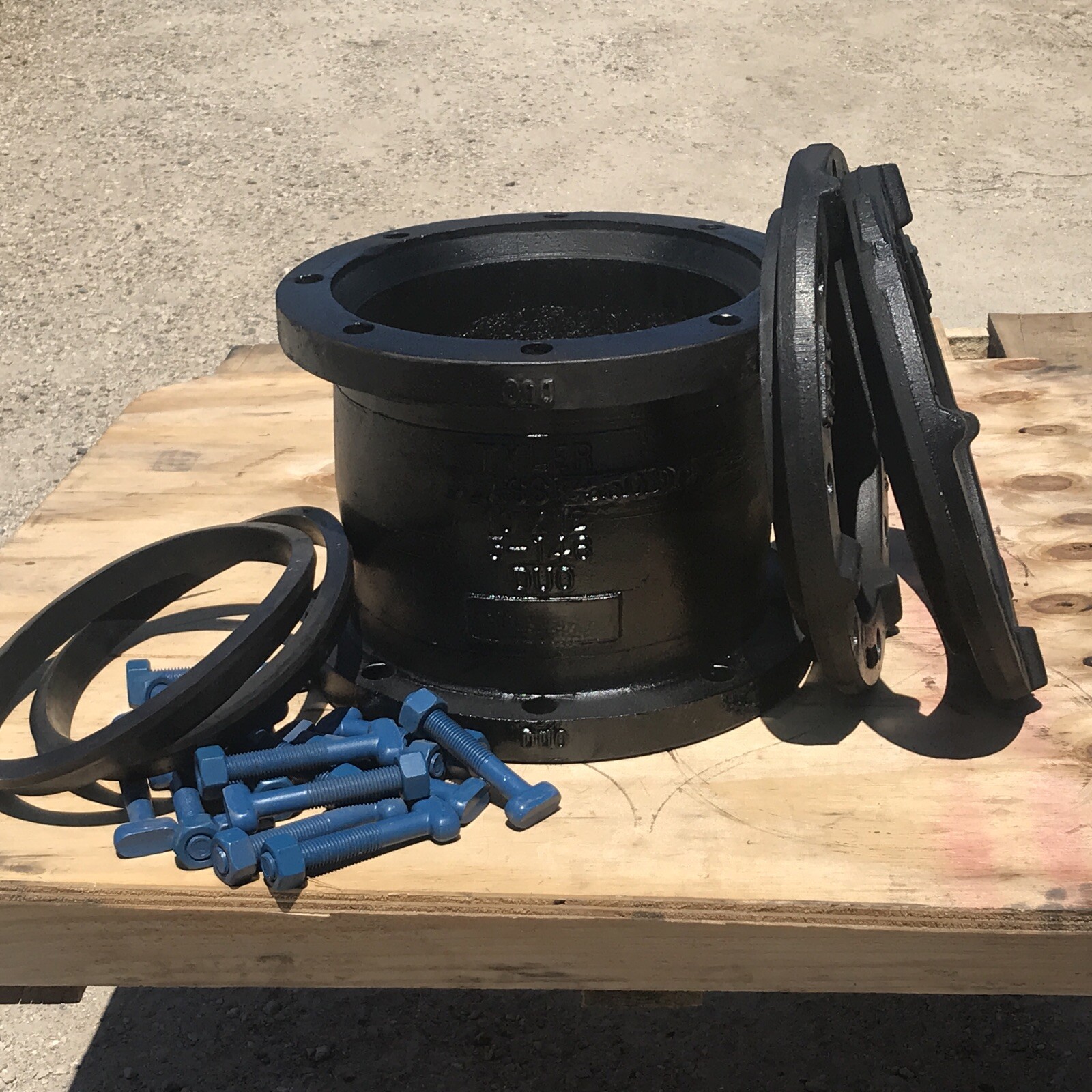 10” TYLER DUAL PURPOSE DUO SLEEVE MECHANICAL JOINT DUCTILE IRON 350 ...