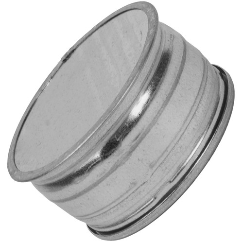 4 Inch Galvanized Steel Duct End Cap Dryer Vent Cap Reusable Round ...