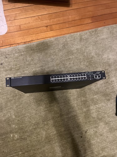 Dell PowerConnect 3524P 24 Port PoE Managed Fast Ethernet Switch 2x SFP ...