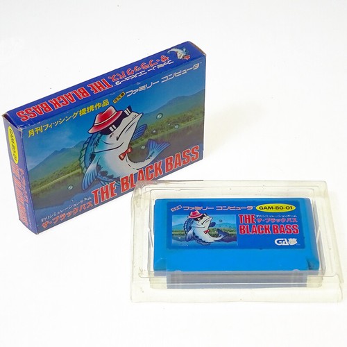 THE BLACK BASS Famicom Nintendo FC Japan Import NES NTSC-J GA-mu ...