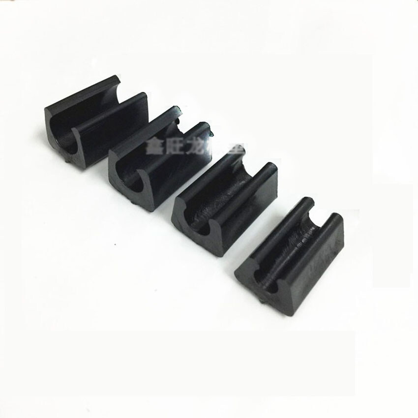 Protector Non-slip U Shaped Damper Stool Pipe Clamp Chair Leg Pad Tube ...