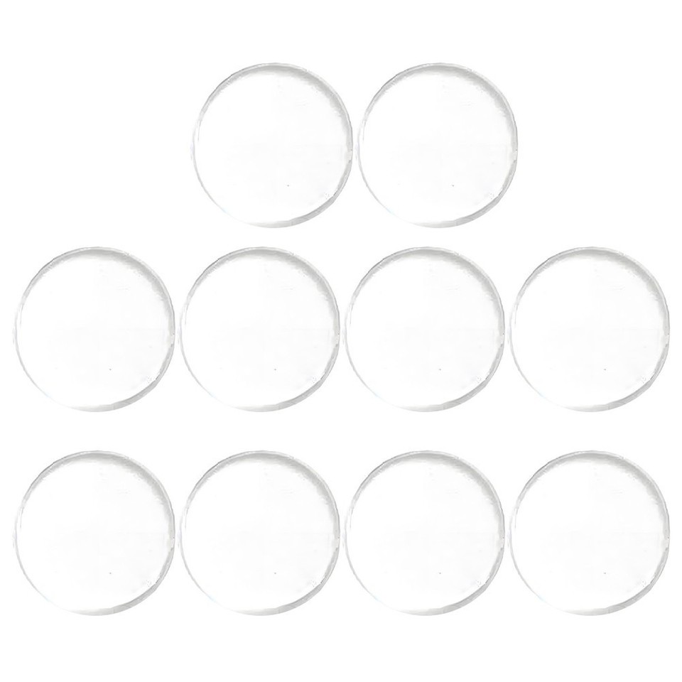 10pcs 14mm Clear Disk Pads for Cue Tip Ferrule Protection Pool and ...