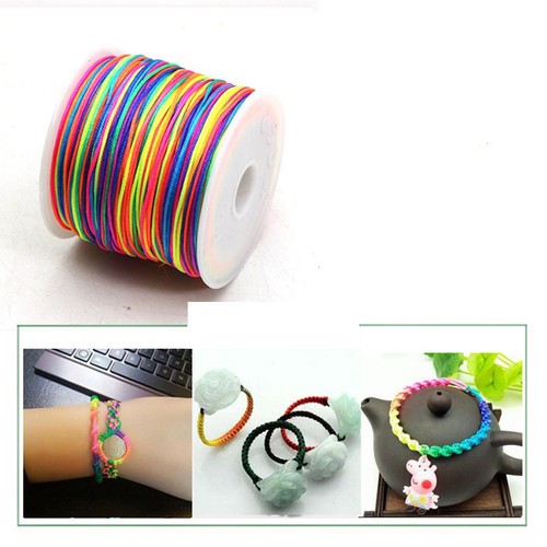 Bracelet Cord for Jewellery Making Braiding Line Braided Rope Necklace ...