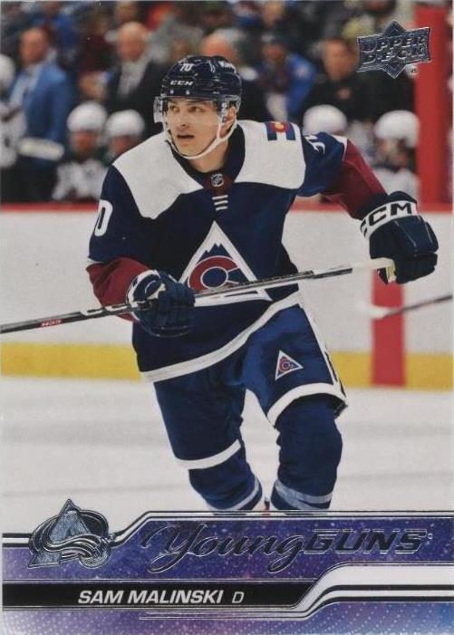 2023-24 Upper Deck Extended Series - Young Guns Sam Malinski #716 (RC ...