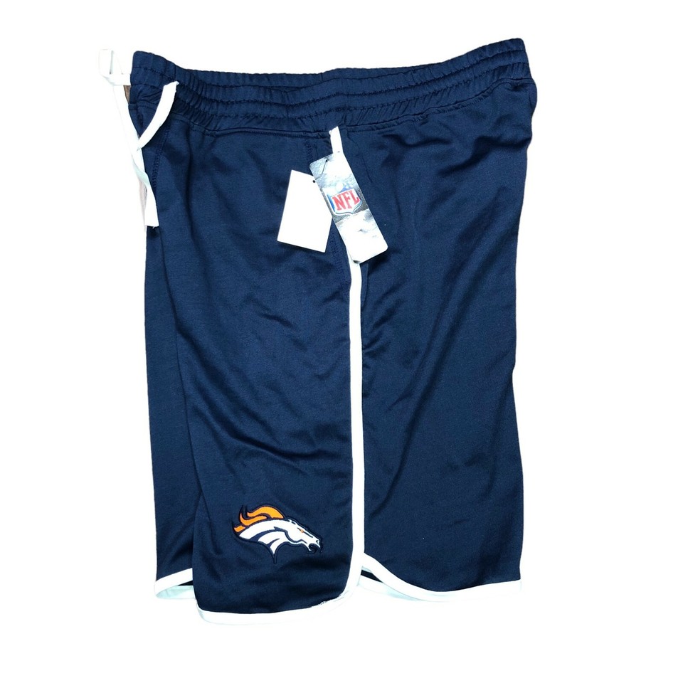Denver Broncos Shorts Men's Medium NFL Team Apparel NWT Workout ...