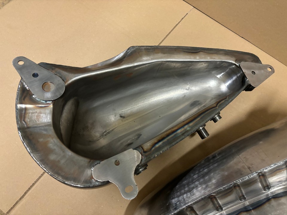 HARLEY DAVIDSON W WL WLA WLC WLD FLATHEAD 1937-1952 TANKS FUEL OIL TANK ...