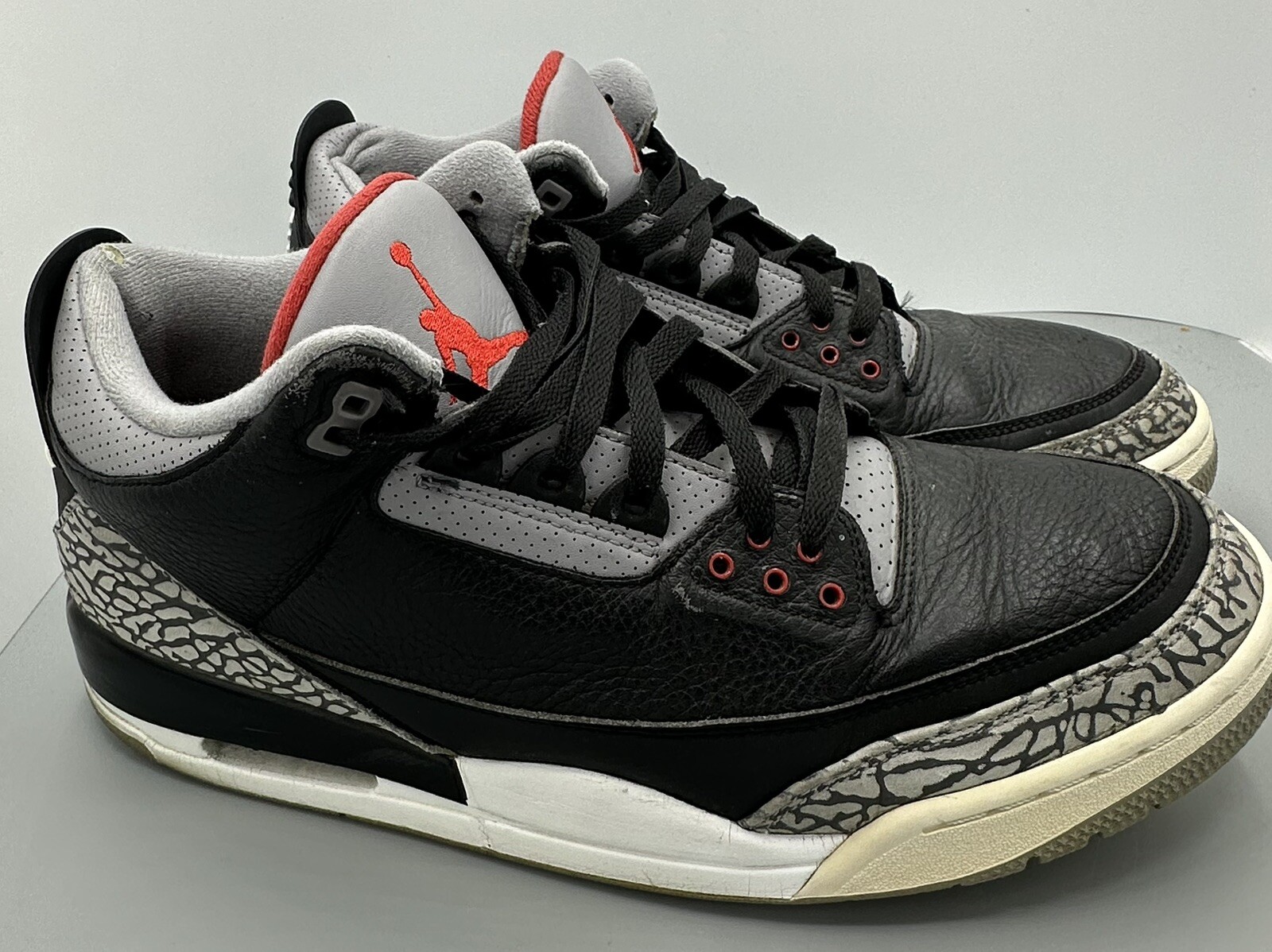 2017 Nike Air Jordan 3 Retro OG Black Cement 854262-001 Size 13 with OG ...