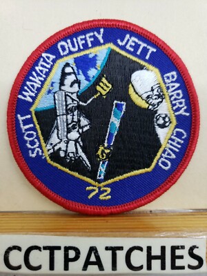NASA SHUTTLE ENDEAVOUR STS-72 PATCH | eBay