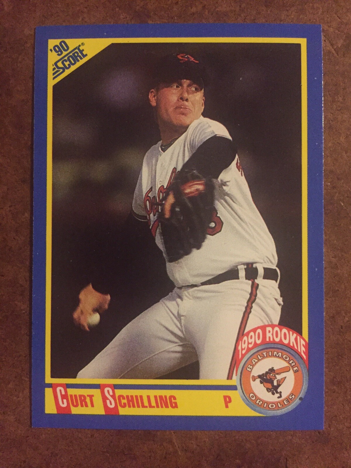 Curt Schilling 581 Score 1990 MLB Baseball Trading Card | eBay