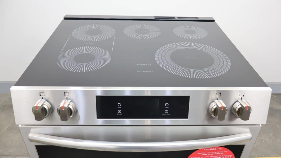 Frigidaire 30" 6.2 cu.ft. 5 Elements Freestanding Electric Range ...