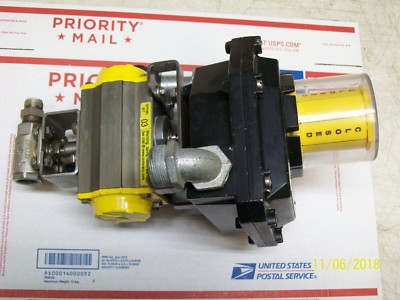 APOLLO ACTUATOR AS052 w SENTINEL POSITIONER, SOLENOID VALVE & 1/2" BALL ...