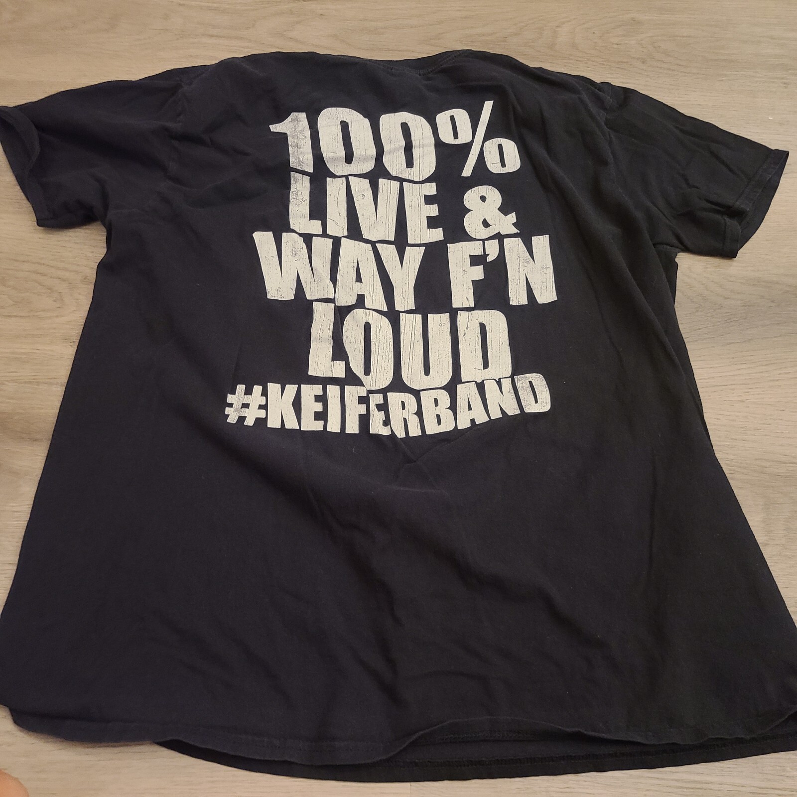 Tom Keifer #KeiferBand Black Shirt Size XL Keifer Band Music Tour? | eBay