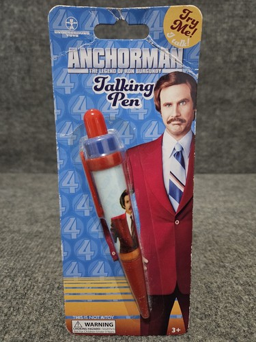 Anchorman The Legend of Ron Burgundy TALKING PEN | eBay