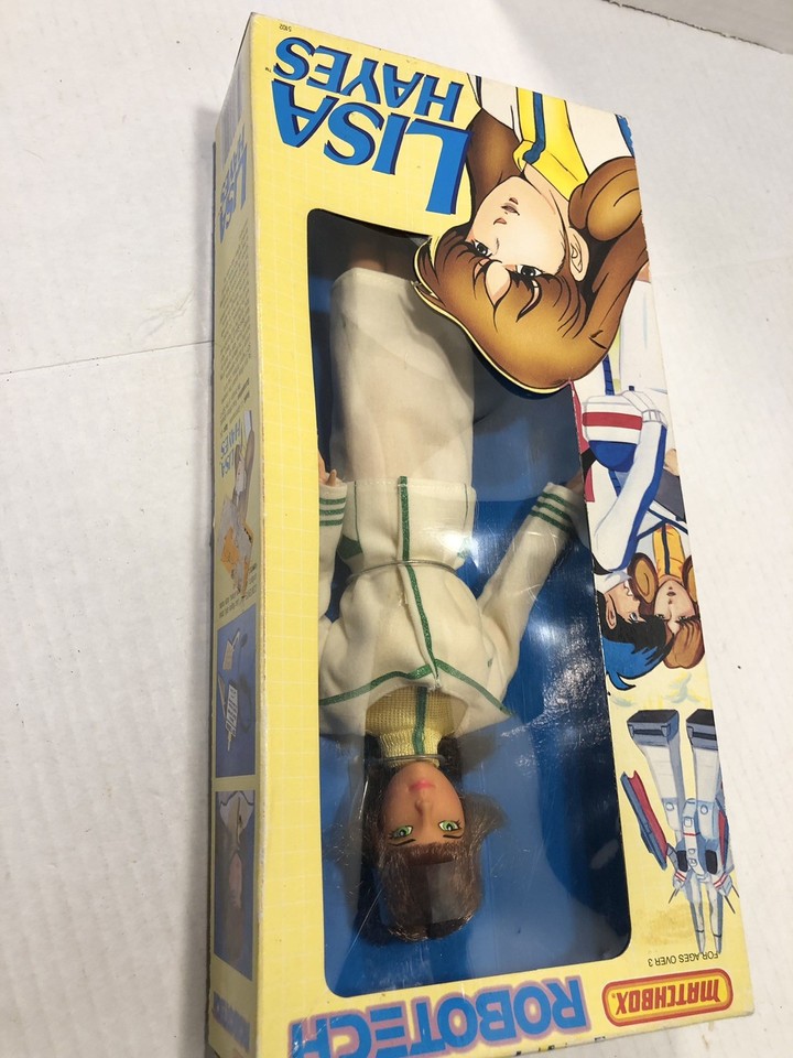 VINTAGE 1980'S MATCHBOX ROBOTECH LISA HAYES 12” DOLL FIGURE New In BOX ...