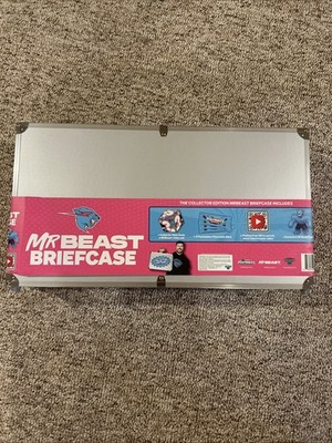 Mr. Beast Briefcase Collector Edition Feastables MrBeast Toy Collector ...