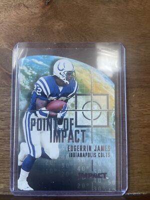2000 Impact Point of Impact Indianapolis Colts Football Card #PI2 ...