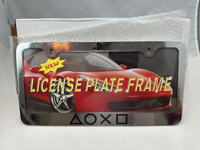 Sony PlayStation License Plate Frame Controller Icons for Car or Truck ...