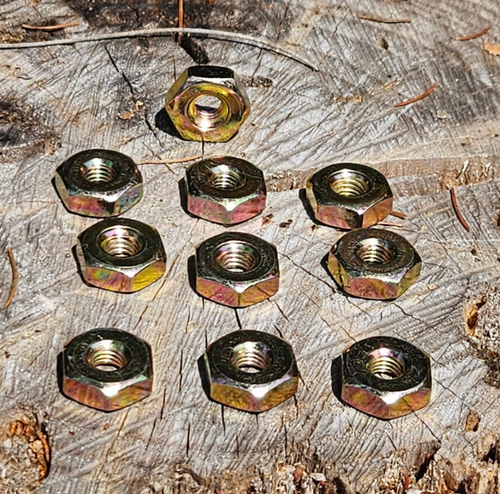 10 Chainsaw Guide Bar Nuts Repl Stihl 0000-955-0801 MS360 024 026 029 ...