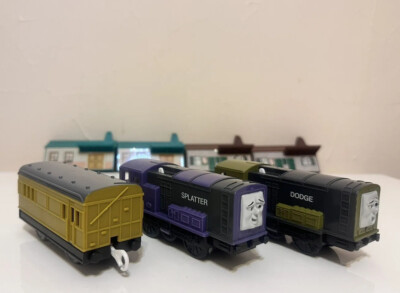 Dodge & Splatter Plarail/ Trackmaster- Thomas & Friends Tomy Vint ...