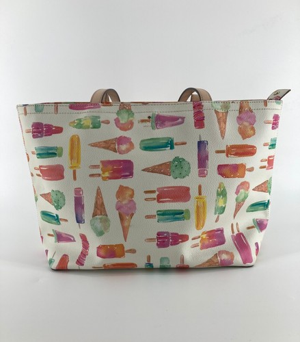KATE SPADE LEATHER FLAVOR OF THE MONTH POPSICLE ICE POP LARGE TOTE ...