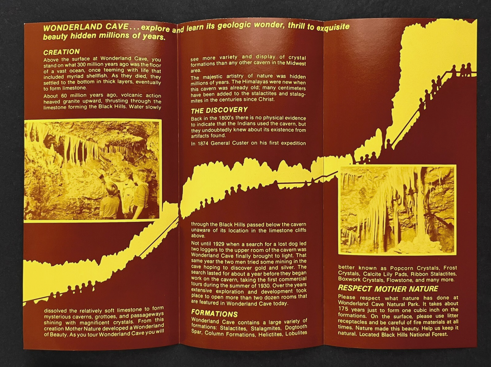 1970s Nemo South Dakota Wonderland Cave Natural Park SD VTG Travel ...