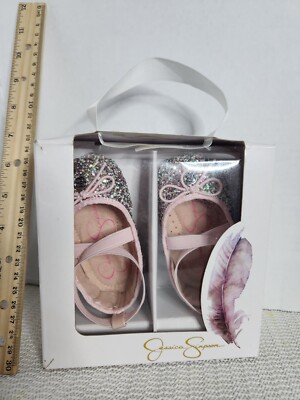 Jessica Simpson Shoes Child Toddler Size 3 Dasa Pink Glitter Baby Party ...